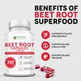 Nautical Elements Beet Root Capsules, 1200mg Per Serving, 200 Beet ...