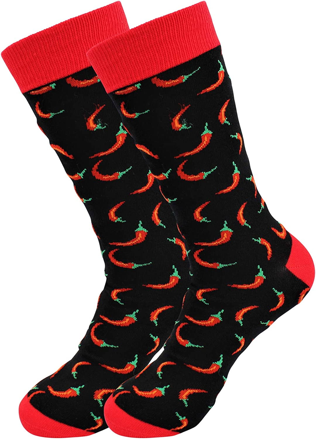 Sick Socks - Chili / Pepper – International Food Dress Socks - Walmart.com