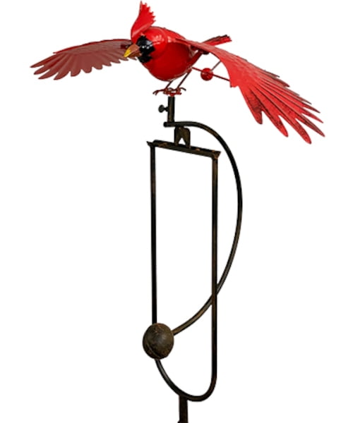 53" Giant Metal Flying Cardinal Rocker - Walmart.com