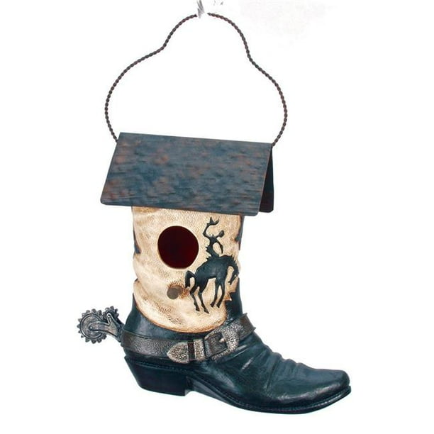 Western Boot Birdhouse - Walmart.com - Walmart.com