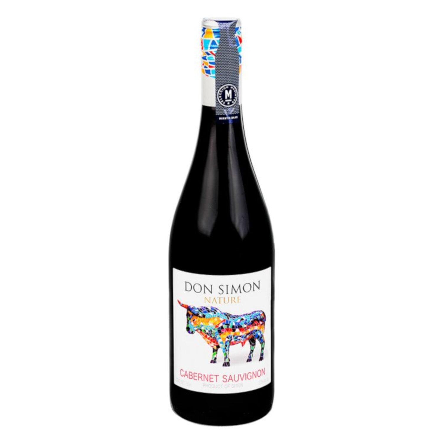 Pack de 12 Vino Tinto Don Simón Nature Cabernet Sauv 750 ml | Walmart ...
