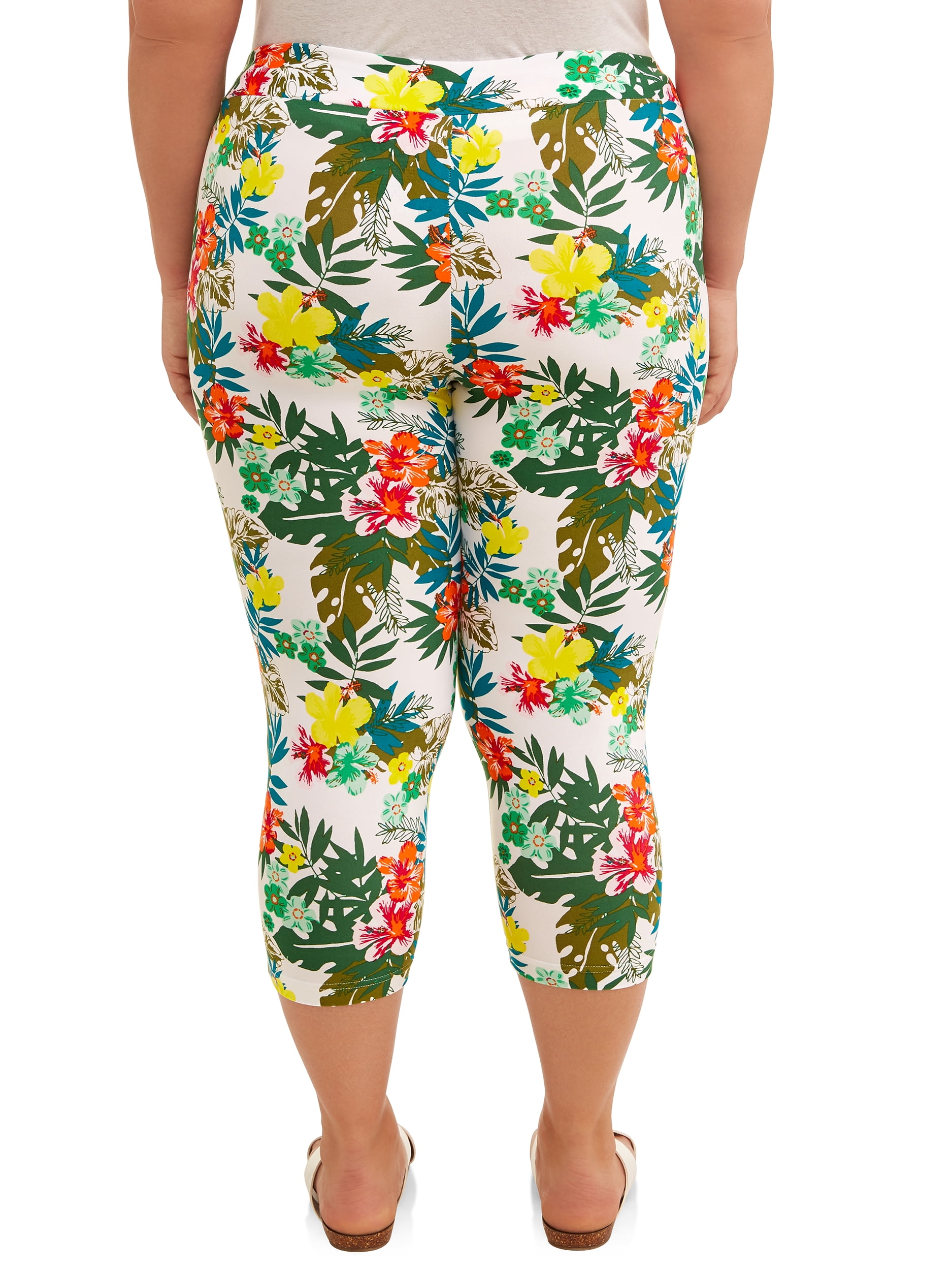 Women's Plus Size Super Soft Capri Legging