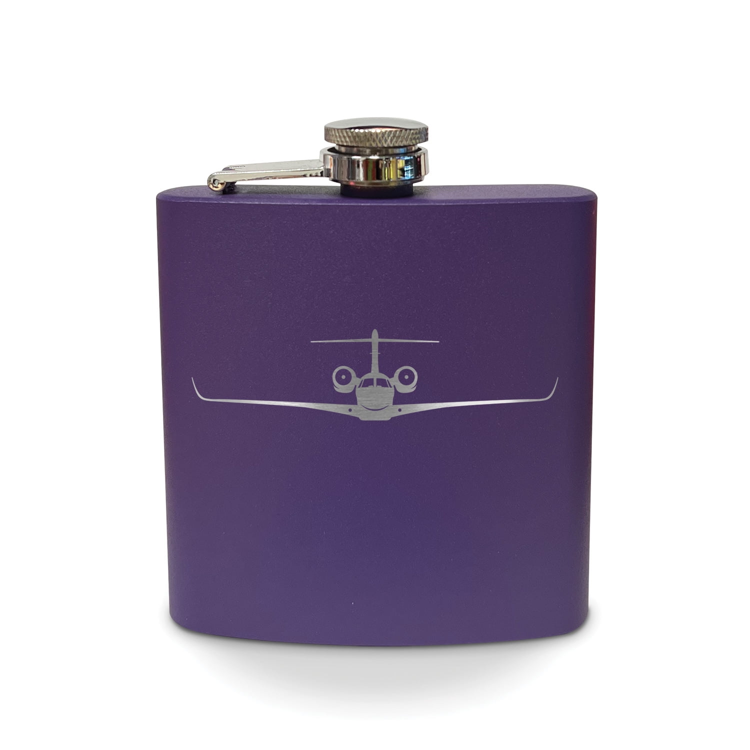 Citation X Flask 6 oz - Laser Engraved - Stainless Steel - Drinkware ...