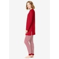 Only Necessities Women's Plus Size Henley Tunic & Jogger PJ Set ...