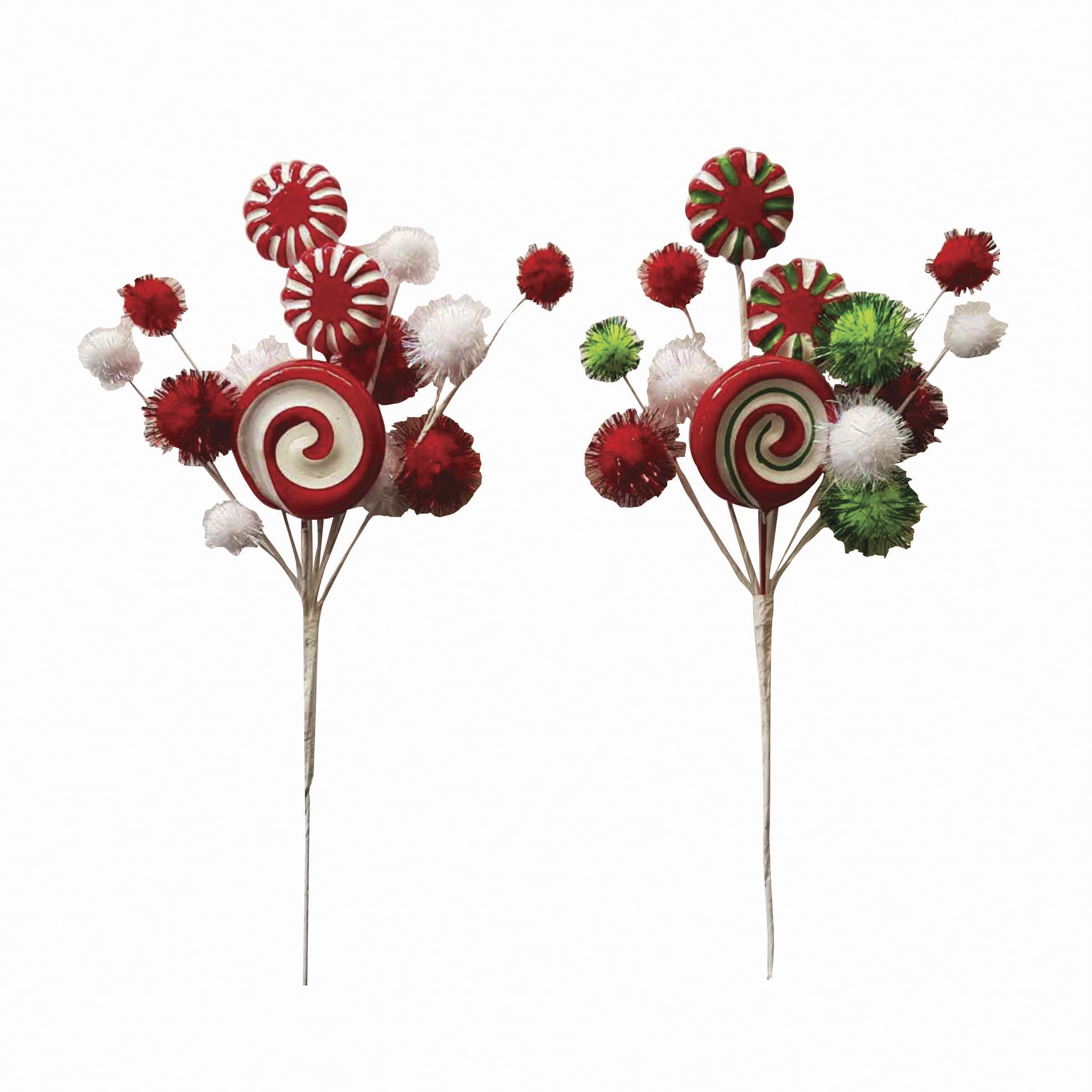 Darice Christmas Candy Pick 5.51 x 11 inches, 2 Assorted Styles ...