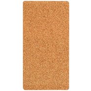 Lorell Frameless Cork Board, 36" Height x 15" Width, Brown Cork Surface ...
