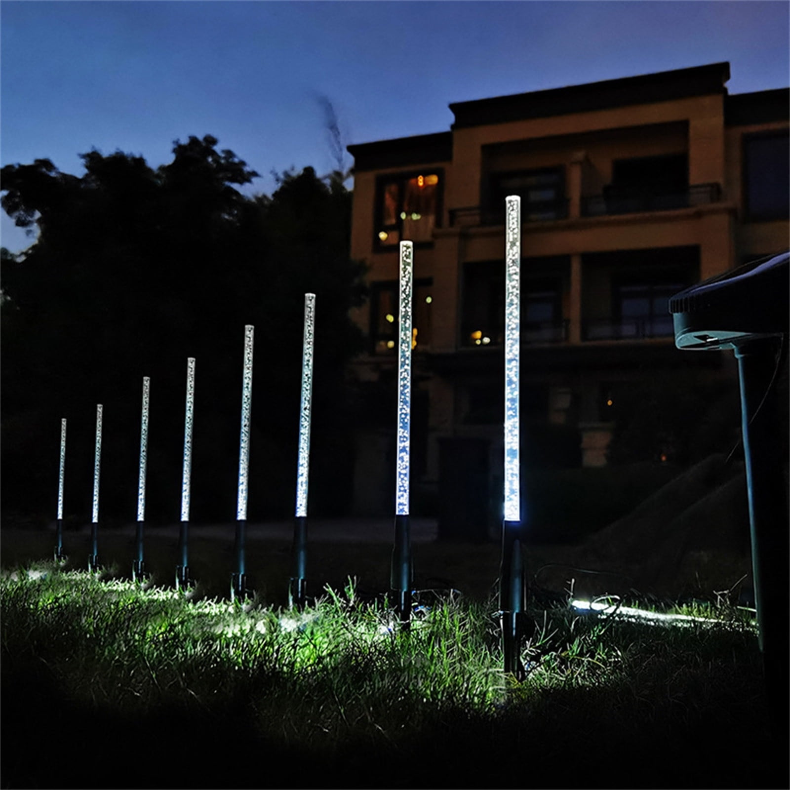 Click here for Suncoda Solar Lawn Lamp  8 Individual Lamp Posts S... prices