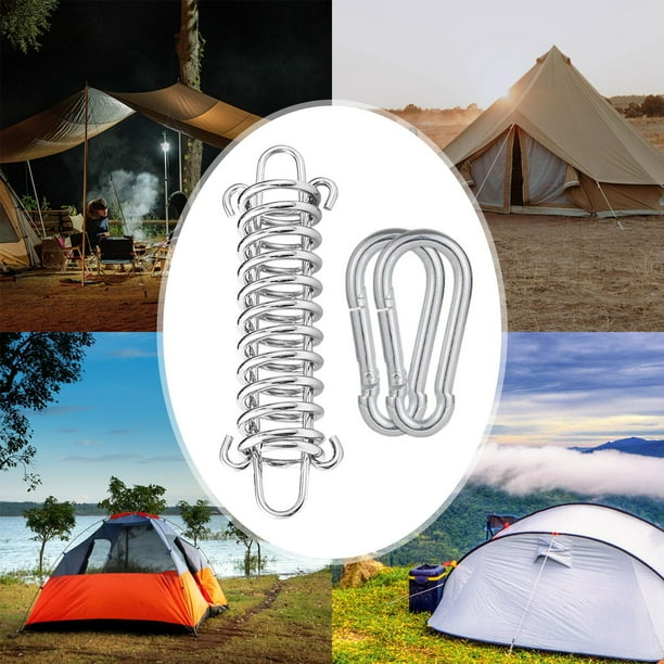 Colaxi Tent Spring Buckles Spring Pole Heavy Duty High Strength Awning ...