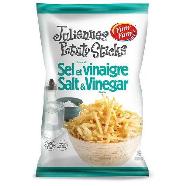 Yum Yum Potato sticks salt & vinegar 300g - Walmart.ca