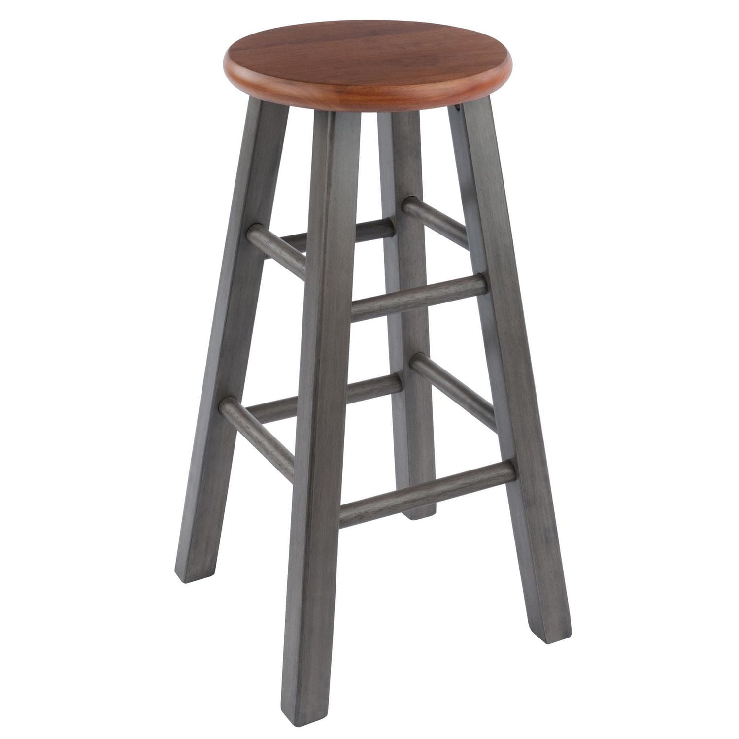 Click here for Winsome Ivy 24 Counter Stool Rustic Teak/Gray Fini... prices