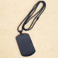 Psalm 121:7 Necklace, Bible Verse Dog Tag Necklace, The Lord will keep ...
