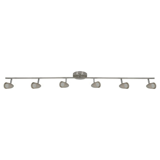 Sunlite 54-Inch LED Straight Track Light Fixture, GU10 Base, 50 Watts ...