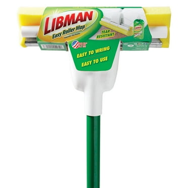 Libman 2010 Nitty Gritty Roller Mop with Green Cleaning Pads - Walmart.com