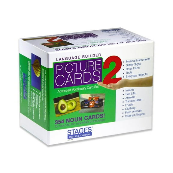 Free Shipping! Stages Learning Materials Language Builder Picture Nouns ...