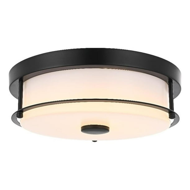 Luminaria de Techo Living District Kolson LED 12" Negra | Walmart en línea