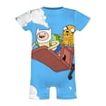 Adventure Time Dog Finn Baby One-Piece Rompers Summer Short Sleeve ...