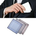 40x40cm Plain Handkerchief for Men Casual Use Pocket Cloth Soft ...