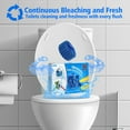 40 Pack Toilet Bowl Cleaner Tablets,Blue Automatic Toilet Tank Cleaners ...