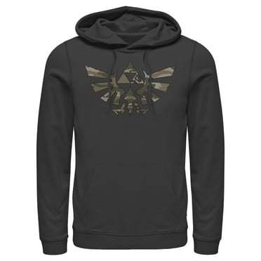 Nintendo Legend of Zelda Twilight Princess Triforce Hoodie - Walmart.com