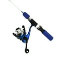 HT Enterprises 24 ICE BLUE ROD COMBO, ULTRA LIGHT ACTION WITH IS-502S ...