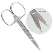 KUTZ (2 Pack) 3.5" (8.9 cm) Mini Straight Blade Nail Scissors ...