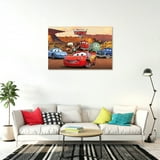 Cars - Disney / Pixar Movie Poster (Characters: Lightning Mcqueen ...