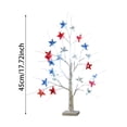 250 Anniversary Usa Decorations,Independent Day Light Night Light for ...