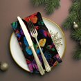 Bahomeck Cloth Napkins Set Of 4,18*18 Inch Washable Polyester Napkins ...