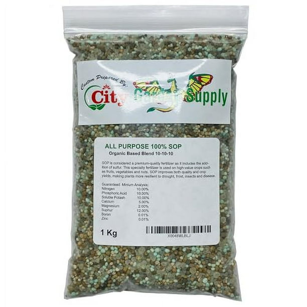 All Purpose 10-10-10 Fertilizer, Organic Based Blend with ...