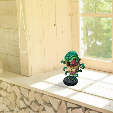 Resin Monster Statue Horror Big Mouth Monster Crafts Halloween ...