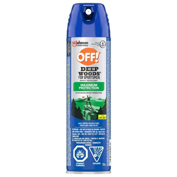 OFF! Deep Woods Sportsmen 30% Deet Insect Repellent, 230g - Walmart.ca