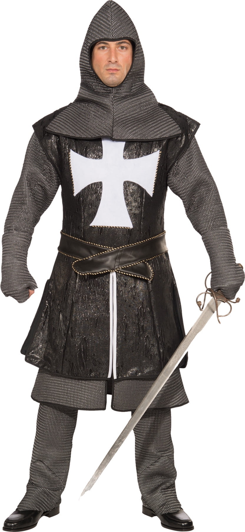 Black Knight Adult Halloween Costume - Walmart.com - Walmart.com