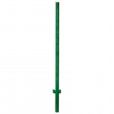 Expert Gardener Powder Coated Steel Fence U Post, Green, 4' - Walmart.com