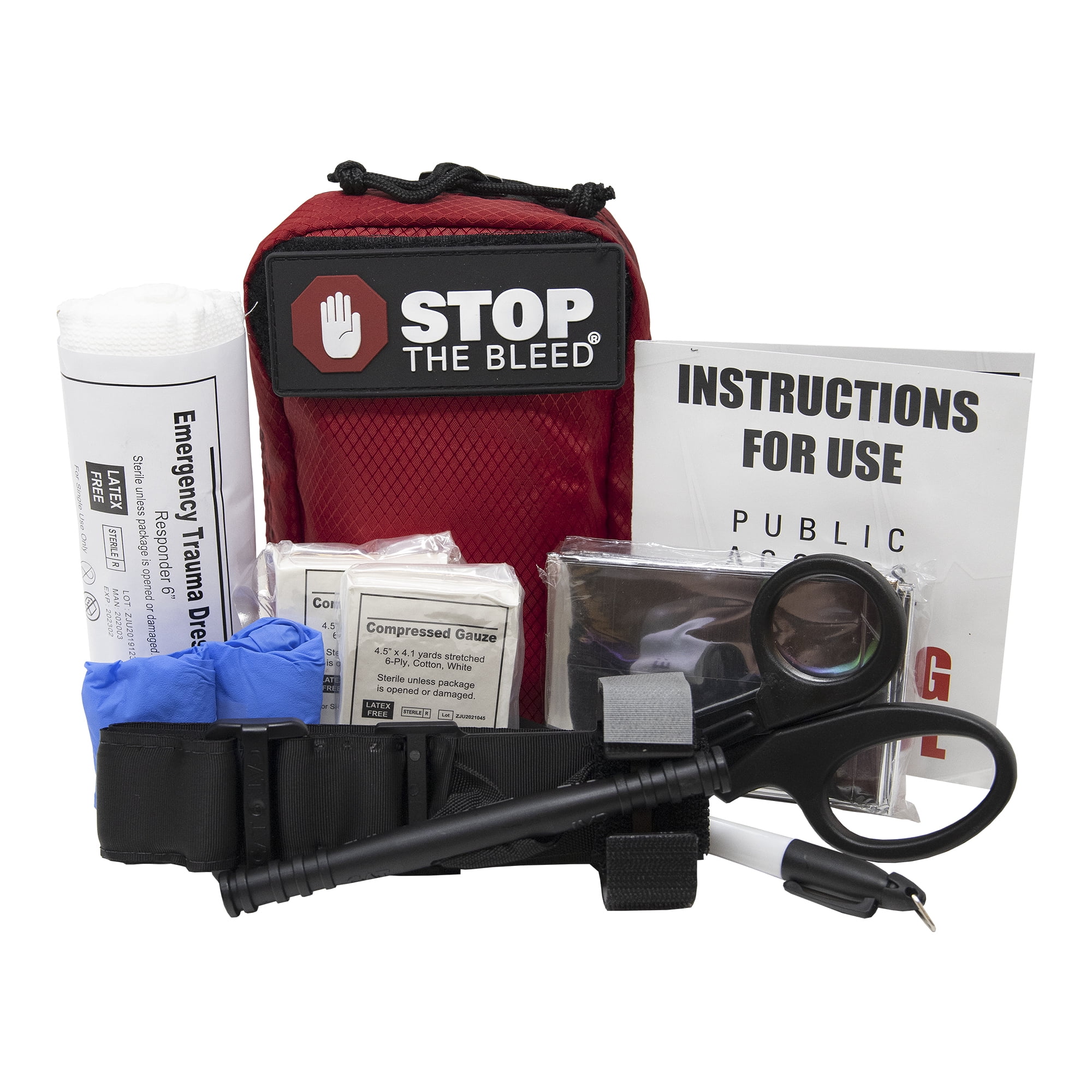 True Rescue STOP THE BLEED Kit - Standard - Walmart.com