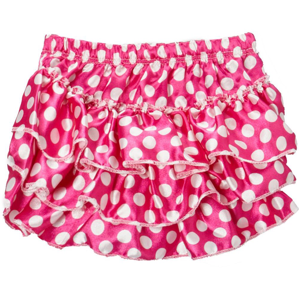 Wenchoice - Wenchoice Girl's Hot Pink Polka Dot Satin Bloomers - M(9M ...