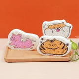 10Pack Cute Sponges, Reusable Kitchen Sponge, Cartoon Compressed Wood ...