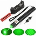 Audessy 2000Miles Green Laser Pointer, Rechargeable Lazer Pen, Long ...