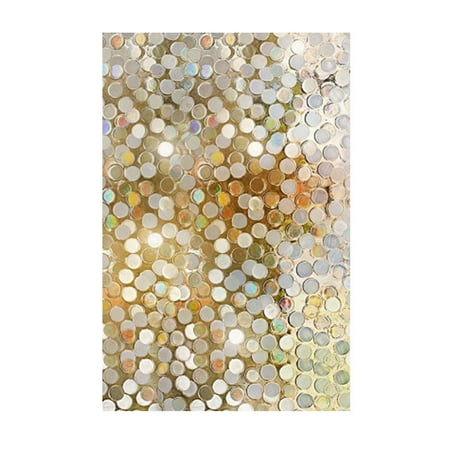 Electronicheart 3D Dots Window Film Home Office Bathroom window 3D dots ...