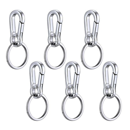 Carabiner Key Fob With Rotatable Key Ring,small Detachable Key Rings | Walmart Canada