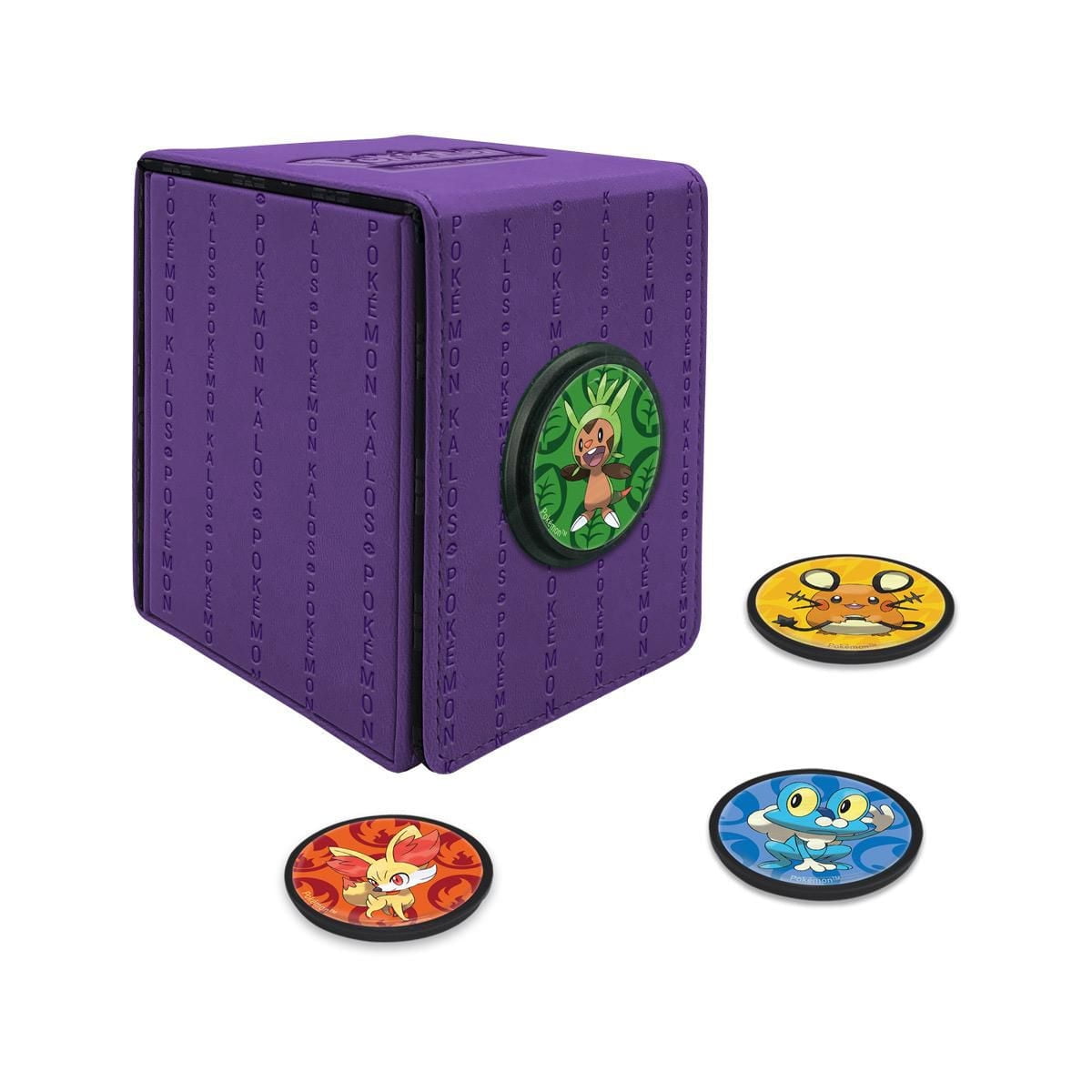 Click here for Ultra Pro Kalos Alcove Click Deck Box For Pokemon prices