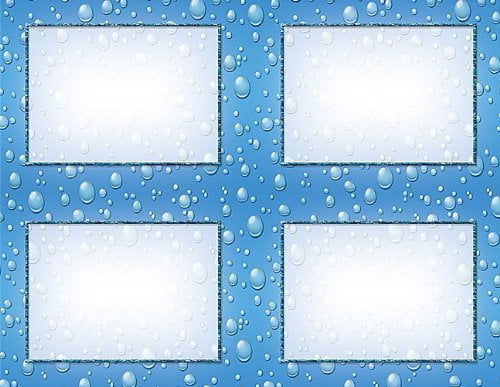 Teacher Created Resources WY Waterdrops Name Tags (4786) - Walmart.com