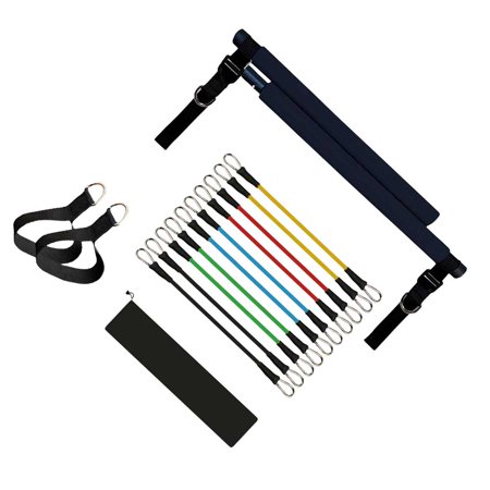 QualitChoice Pilates Bar Portable Pilates Bar Kit with Adjustable ...