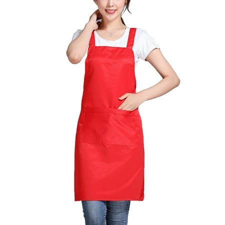 2 Pieces Pure Colour Aprons for Men Pinafore Mens Apron Apron with ...