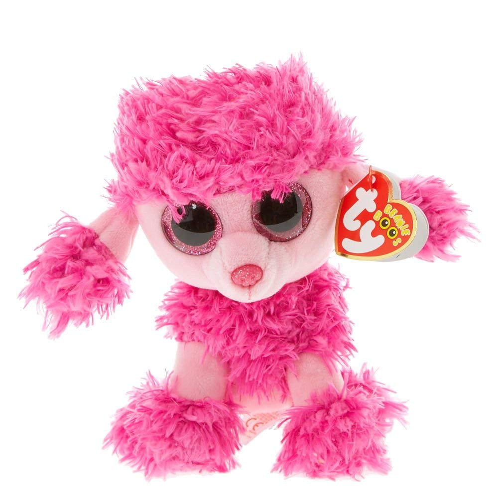 Cp Usa TY Beanie Boos -Patsy the Poodle (Glitter Eyes) Small 6" Plush ...