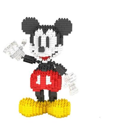 Disney Cute Cartoon Anime Mickey Minnie Mini Building Blocks | Walmart ...