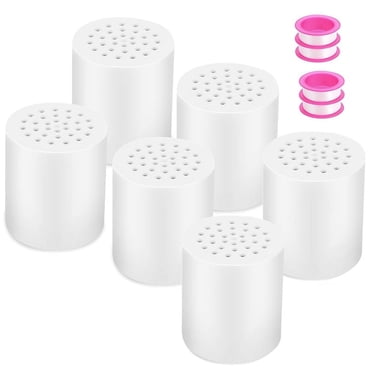 SafeWater KDF Infused Activated Carbon Shower Filter Bundle Pack - All ...