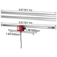 VEVOR Grow Light Mover, Light Mover Kit 10.8 ft, Light Mover Motor 0 ...