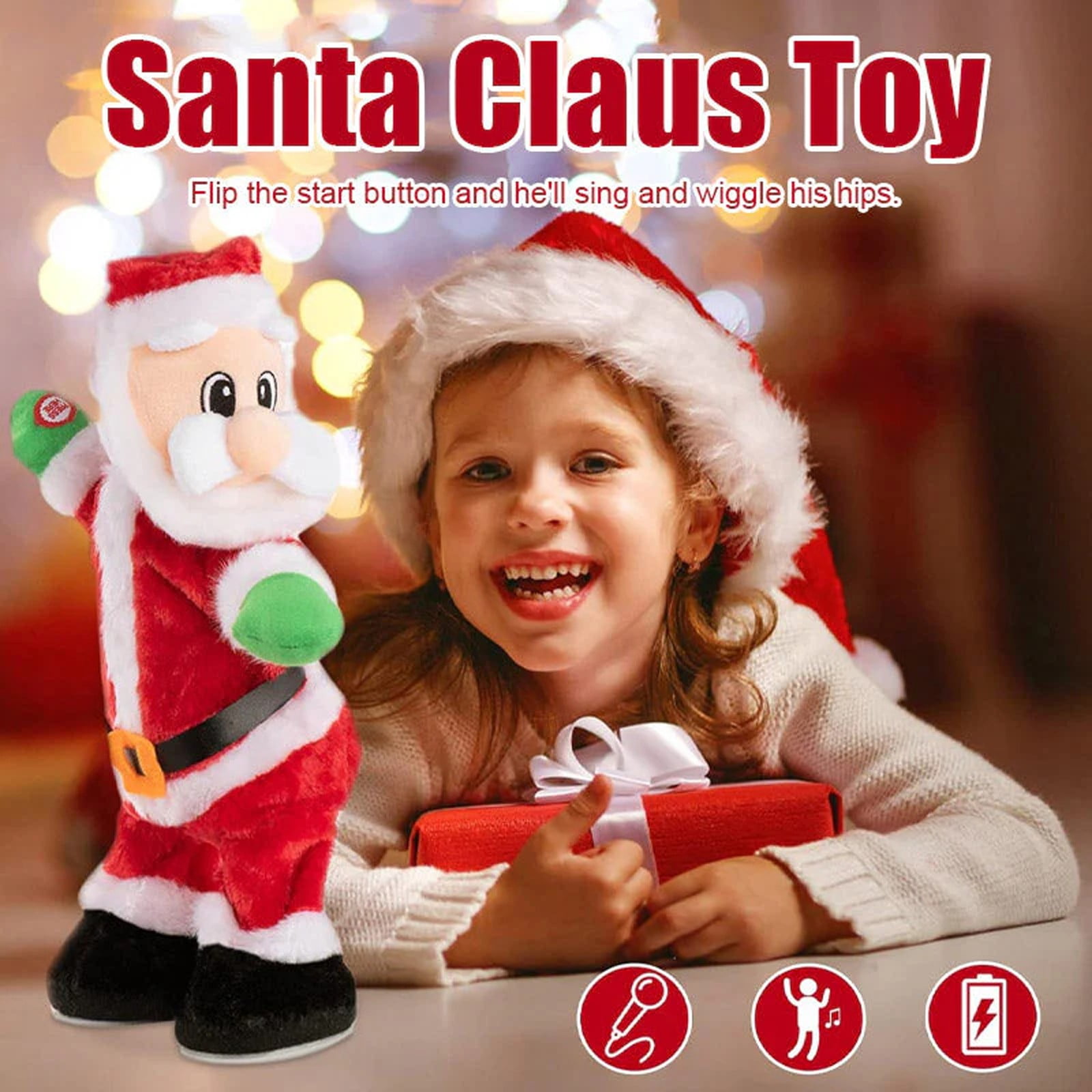 Click here for Yeziw Christmas Gift Twerking Santa Dancing Christ... prices