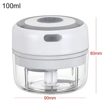 Electric Garlic Mash Machine Food Chopper Processor Vegetable Slicer ...