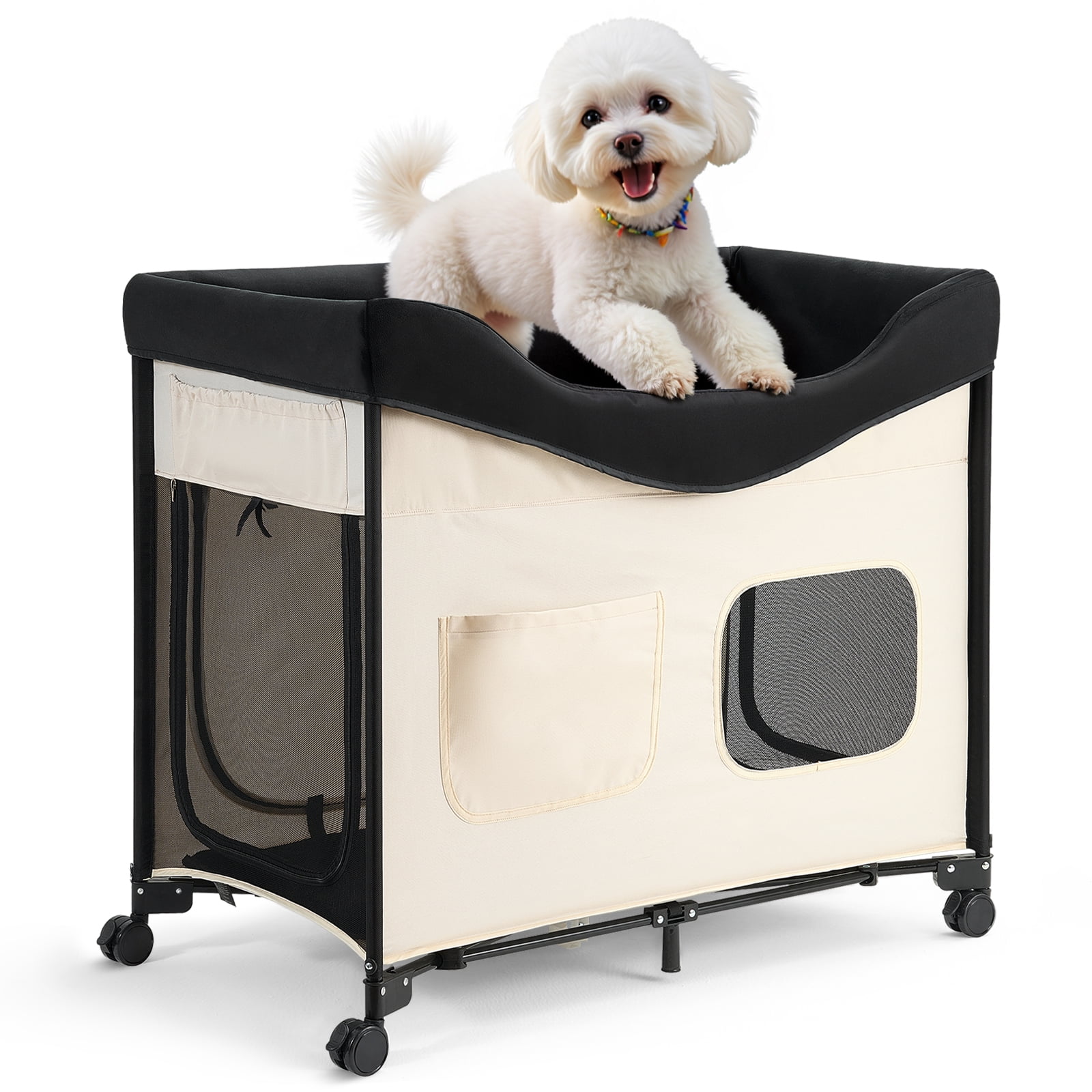 Click here for Vevor Elevated Lounge Pet Bed Foldable Bunk Dog Be... prices